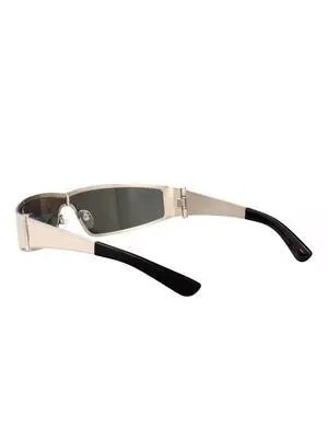 Alexander McQueen Angular Frame Sunglasses