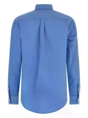 Polo Ralph Lauren Embroidered Cotton Shirt - Blue