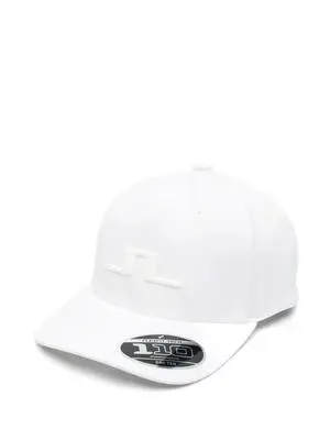 J. Lindeberg Baseball Cap With Curved Peak - White