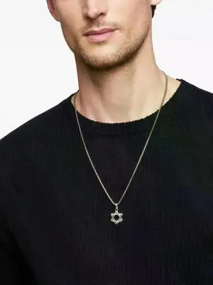 David Yurman Sterling Star Of David Pendant