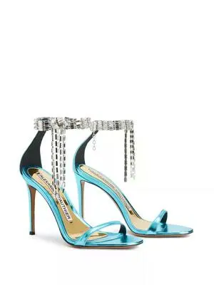 Alexandre Vauthier 105mm Crystal-embellished Stiletto Sandals - Blue