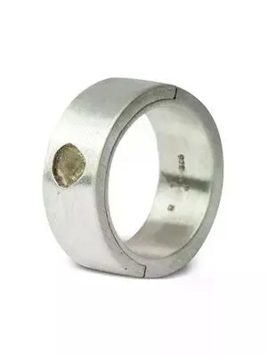 PARTS OF FOUR Sistema Ring Sterling Yellow Diamond