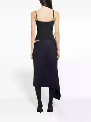 COURREGES Slash Midi Skirt