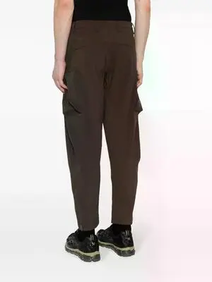 SPOONYARD Appliqué Logo Tapered Cargo Trousers