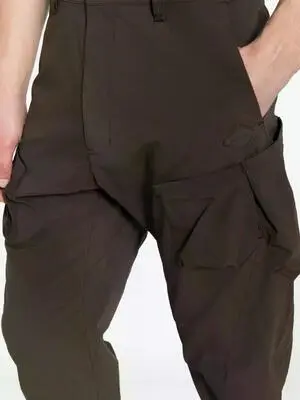 SPOONYARD Appliqué Logo Tapered Cargo Trousers
