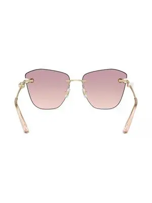 JIMMY CHOO Butterfly Frame Sunglasses