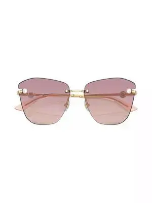 JIMMY CHOO Butterfly Frame Sunglasses