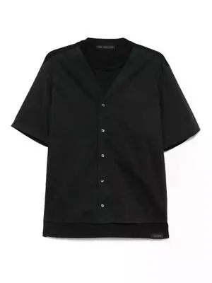 LOW BRAND Layered T-shirt - Black