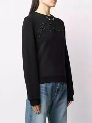 Philipp Plein Embroidered Logo Sweatshirt