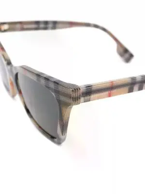 Burberry Vintage Check Cat-eye Sunglasses - Neutrals