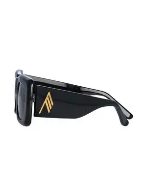 Linda Farrow Marfa Rectangle-frame Sunglasses