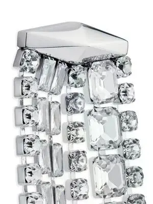 JIMMY CHOO Zandra Crystal Embellished Drop Earrings