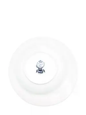 SELETTI X Diesel Living Flower Bird Soup Plate - Blue