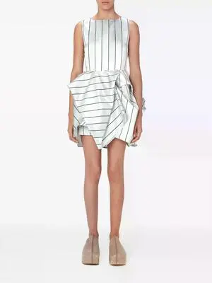JW Anderson Sleeveless Peplum Minidress