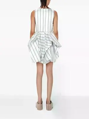 JW Anderson Sleeveless Peplum Minidress