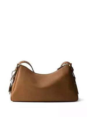 Prada Large Aimée Shoulder Bag - Brown