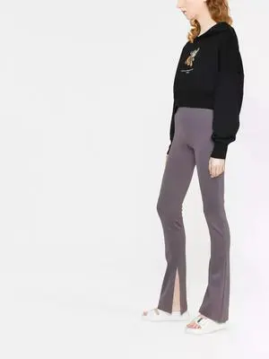 Stella McCartney Tiger Print Cropped Hoodie