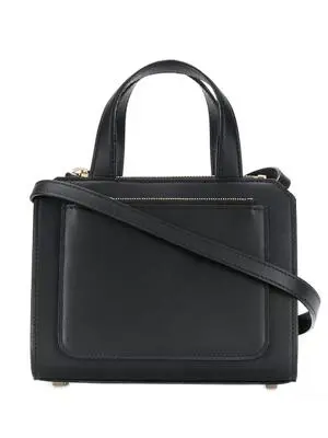 VALEXTRA Mini Tote Bag - Black