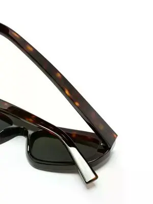 Saint Laurent Nova D-frame Tortoiseshell Sunglasses