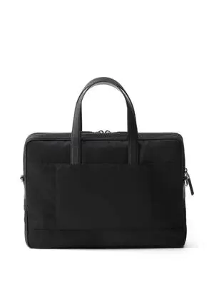 Prada Logo Plaque Briefcase