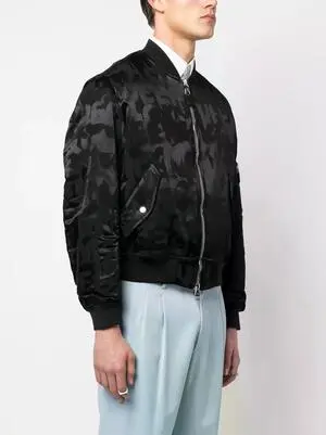 Alexander McQueen Logo-print Bomber Jacket