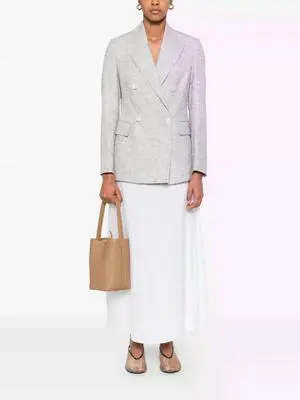 Eleventy Bouclé-design Blazer - Grey