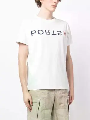 PORTS V Logo-print T-shirt