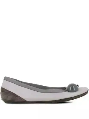 DOVE NUOTANO GLI SQUALI Becky Ballerina Shoes - Grey