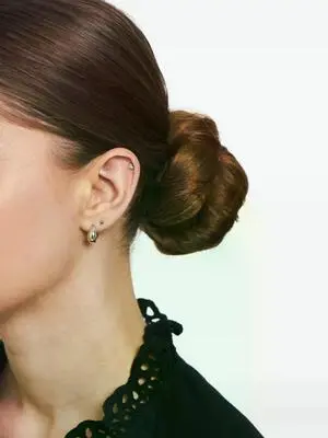 DINNY HALL Mini Scoop Earrings
