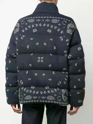 Alanui Printed Padded Jacket - Blue