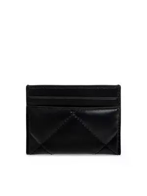 Tory Burch Kira Logo-plaque Card Holder - Black