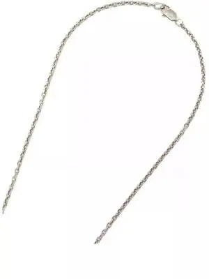 Yohji Yamamoto Tone Logo Pendant Necklace