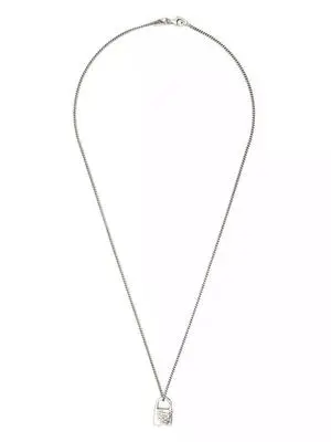 Emanuele Bicocchi Small Arabesque Padlock Necklace