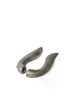 PARTS OF FOUR Hathor Matte-finish Earring - Silver
