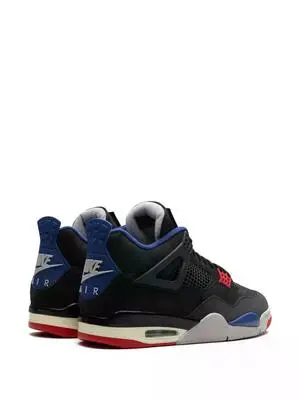 JORDAN Air 4 Rare Air /fire Red/deep Royal Blue/dark Smoke Grey/tech Grey Sneakers - Black