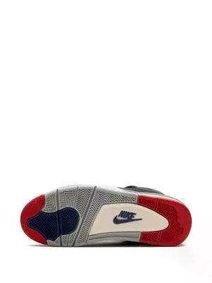 JORDAN Air 4 Rare Air /fire Red/deep Royal Blue/dark Smoke Grey/tech Grey Sneakers - Black
