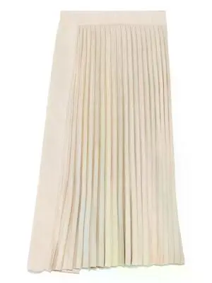 MRZ Pleated Midi Skirt