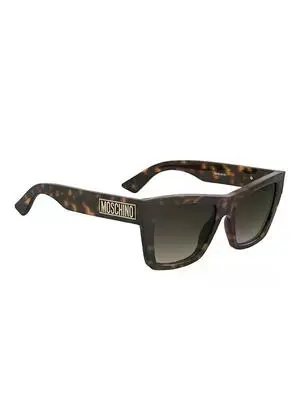 Moschino Square Frame Sunglasses - Brown