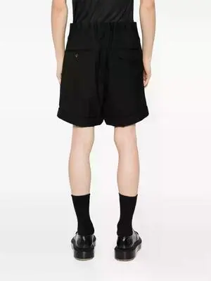 BED J.W. FORD Tailored Tropical Shorts With Elasticated Waistband