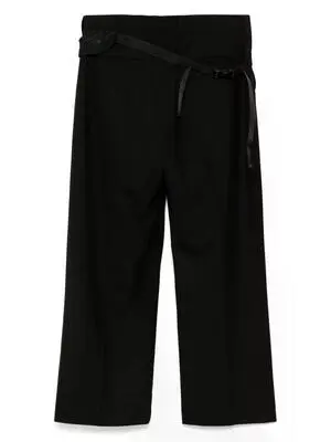 DOUBLET Tailored Trousers With Belted Waist