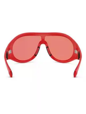 Moncler Aviator Sunglasses - Red