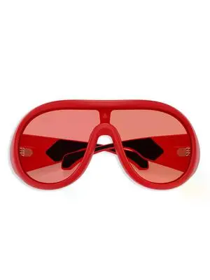 Moncler Aviator Sunglasses - Red