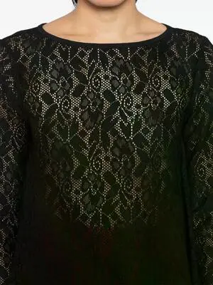 High Affection Flare Top Pointelle Knit