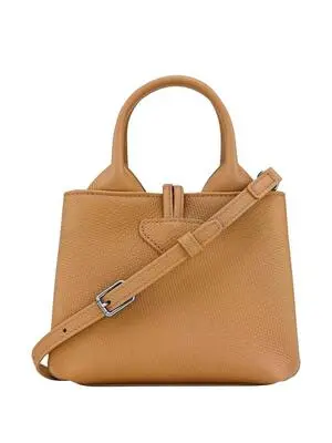 Longchamp Le Roseau Small Tote Bag - Brown