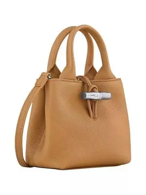 Longchamp Le Roseau Small Tote Bag - Brown