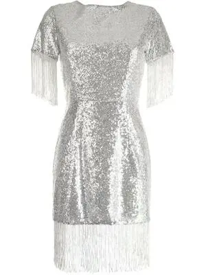 MACGRAW Potion Knee-length Dress - Silver