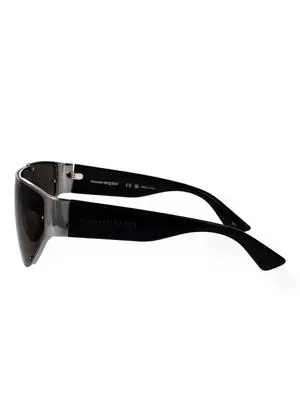 Alexander McQueen The Grip Shield-frame Sunglasses