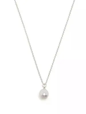 DOWER & HALL Sterling Freshwater Pearl Pendant Necklace