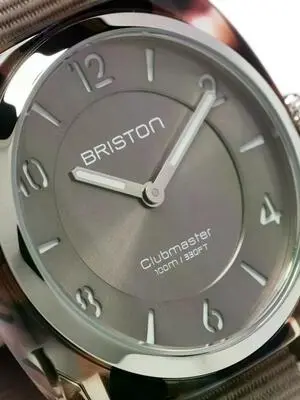 BRISTON Clubmaster Chic 36mm Stainless Steel Watch - Grey