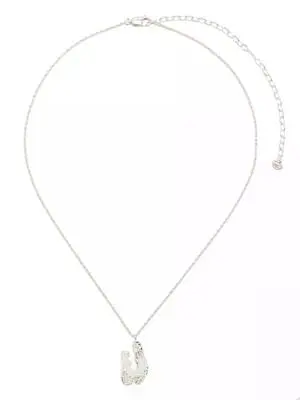 LOVENESS LEE Alphabet Pendant Necklace - Silver
